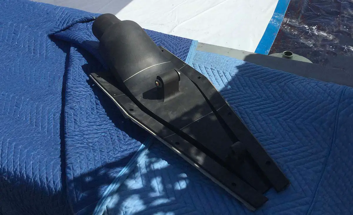 3D printed fully functional naca duct for tough run competition